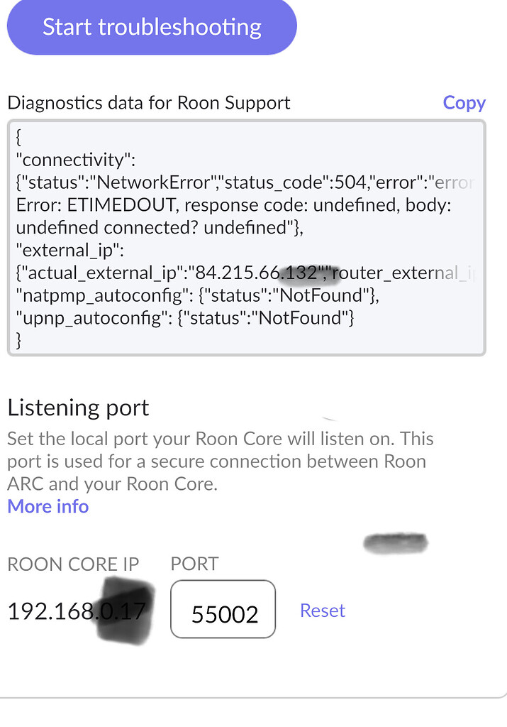 Roon Arc Not Ready Support Roon Labs Community