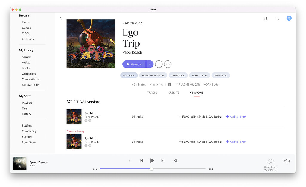 Duplicate albums appear from Tidal in Roon - Support - Roon Labs Community Duplicate albums appear from Tidal in Roon - Support - Roon Labs Community