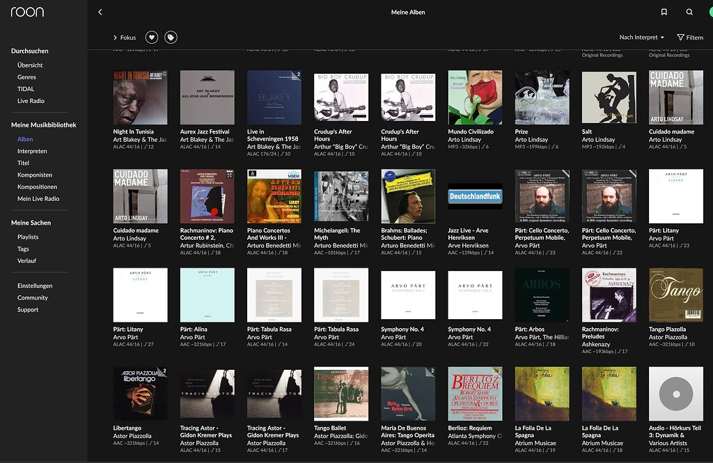 Corrupted big library, most albums are suddenly split up - Support - Roon Labs Community