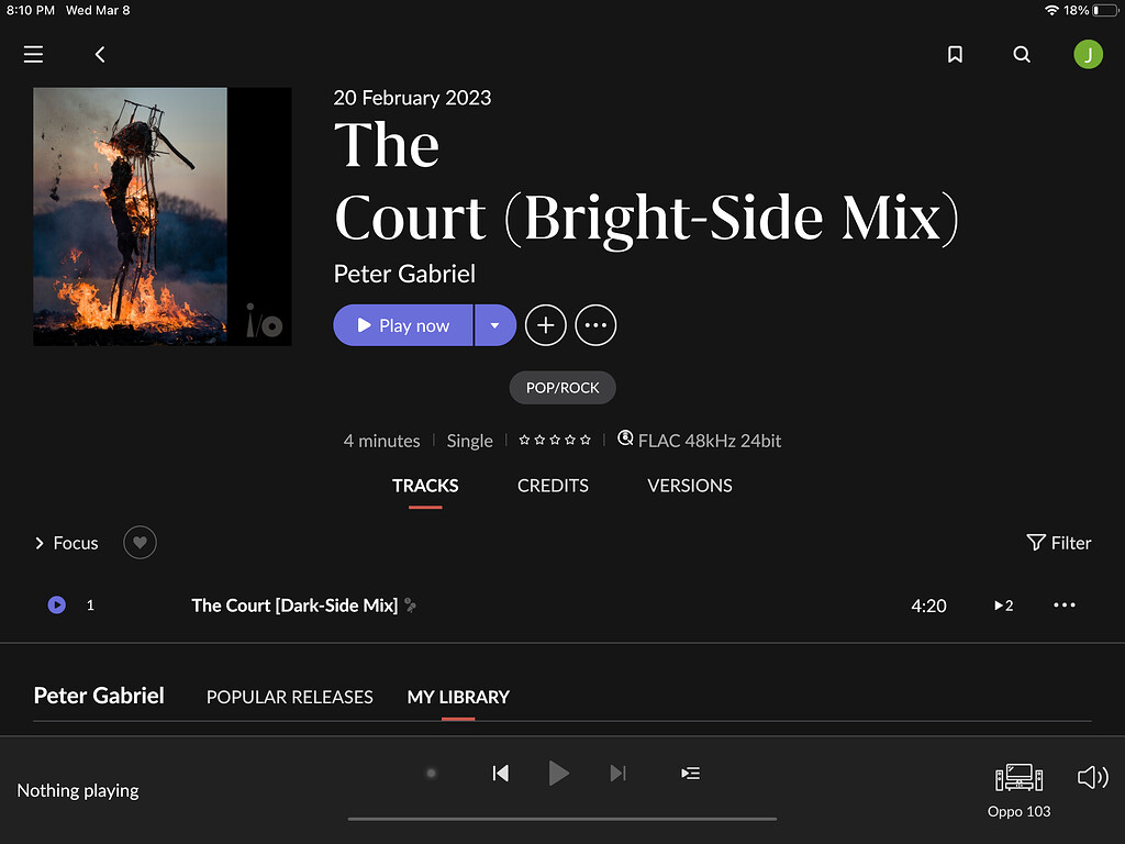 Roon and Qobuz title info does not match - Metadata - Roon Labs Community