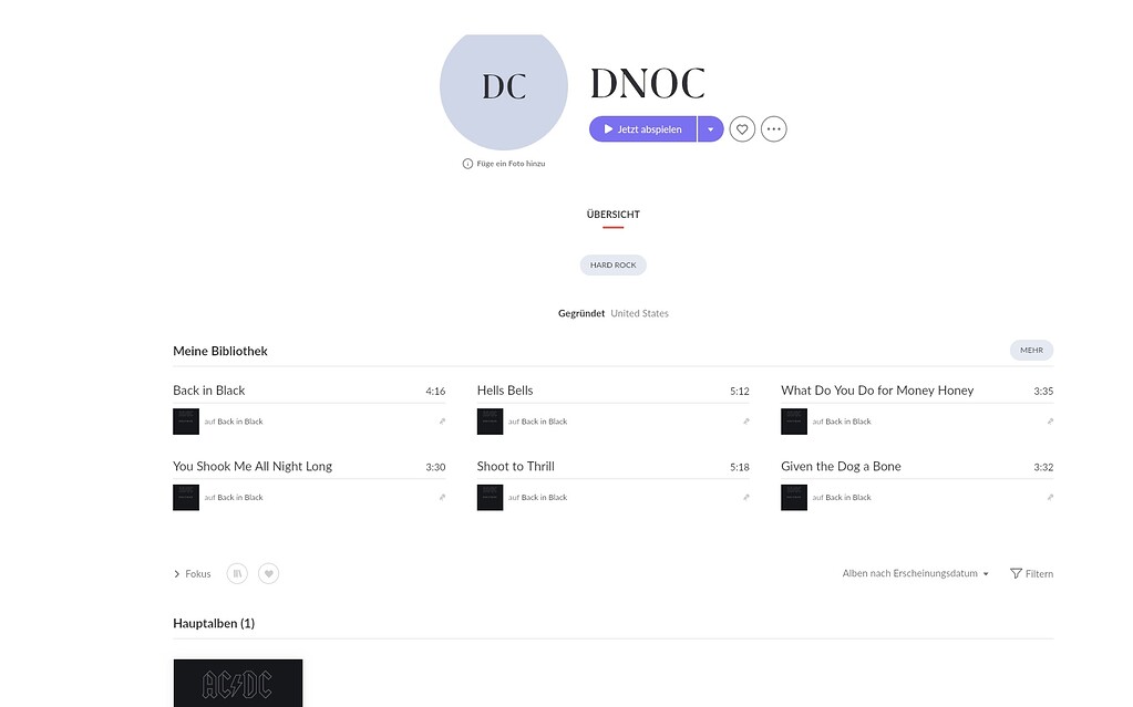 DNOC instead AC/DC again and again and again - Metadata - Roon Labs ...