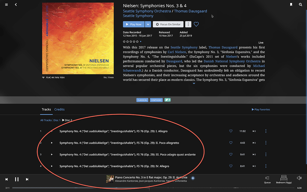 Flawed Composition Grouping - Metadata - Roon Labs Community