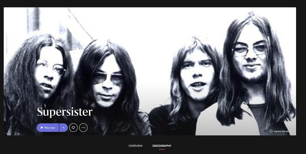 Supersister / Supersister - different Artists - Metadata - Roon Labs ...