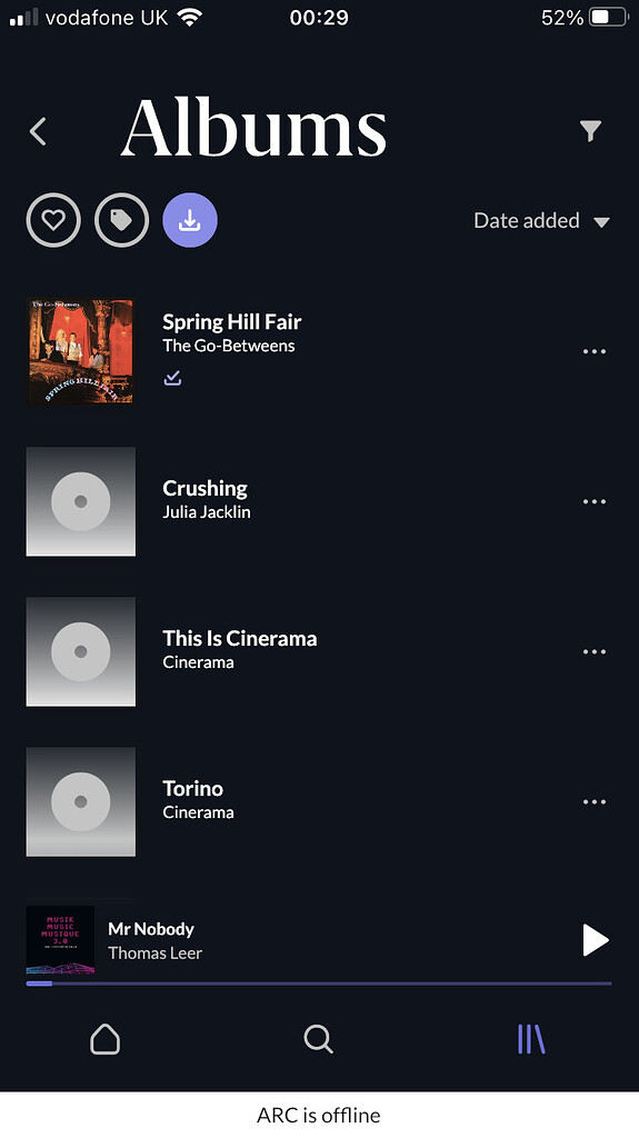 ARC shows deleted downloads using tag in album view - Support - Roon ...