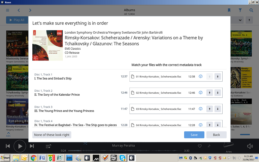 Disc identified but not displaying correctly - Metadata - Roon Labs Community