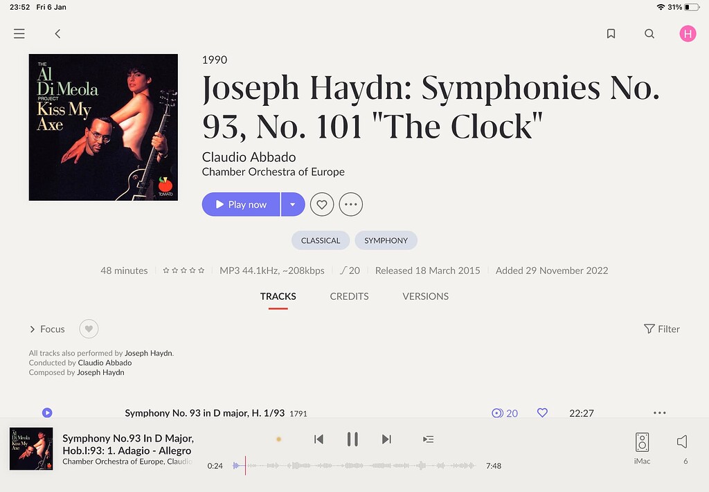 How to tell Roon to re-scan a local album? - Roon Software Discussion ...