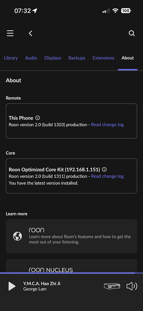 My Roon ROCK not finding build 1324 - Support - Roon Labs Community