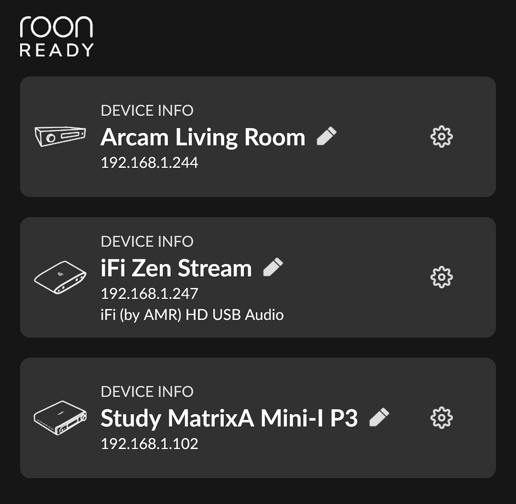 Ifi Zen Stream setup - Audio Gear Talk - Roon Labs Community