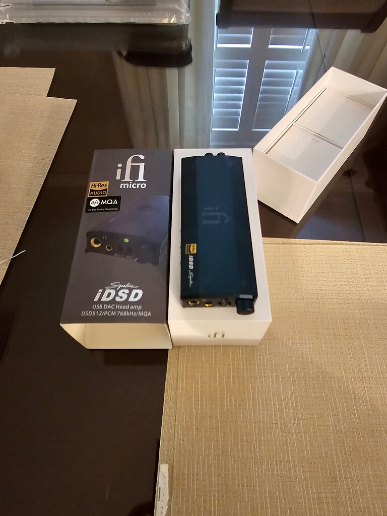 FS: Used iFi Micro iDSD Signature - Sales and Trades - Roon Labs Community