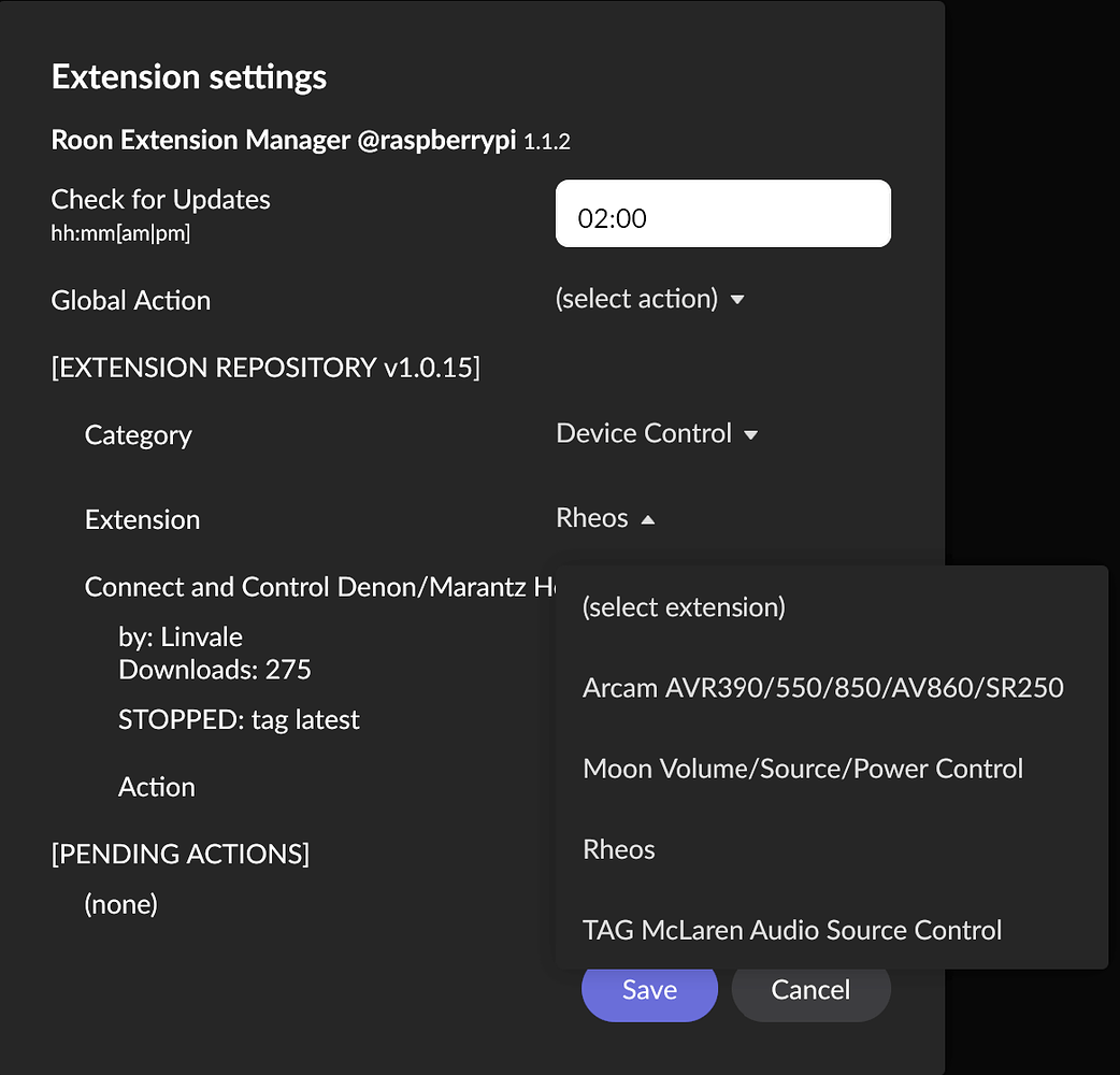 Roon Extension : RHEOS 2-way control & 192Hz/24bit Playback and Grouping on Denon/Marantz HEOS ...