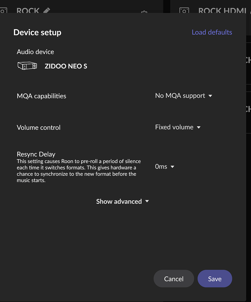 "Not Your Device?" not showing - Support - Roon Labs Community
