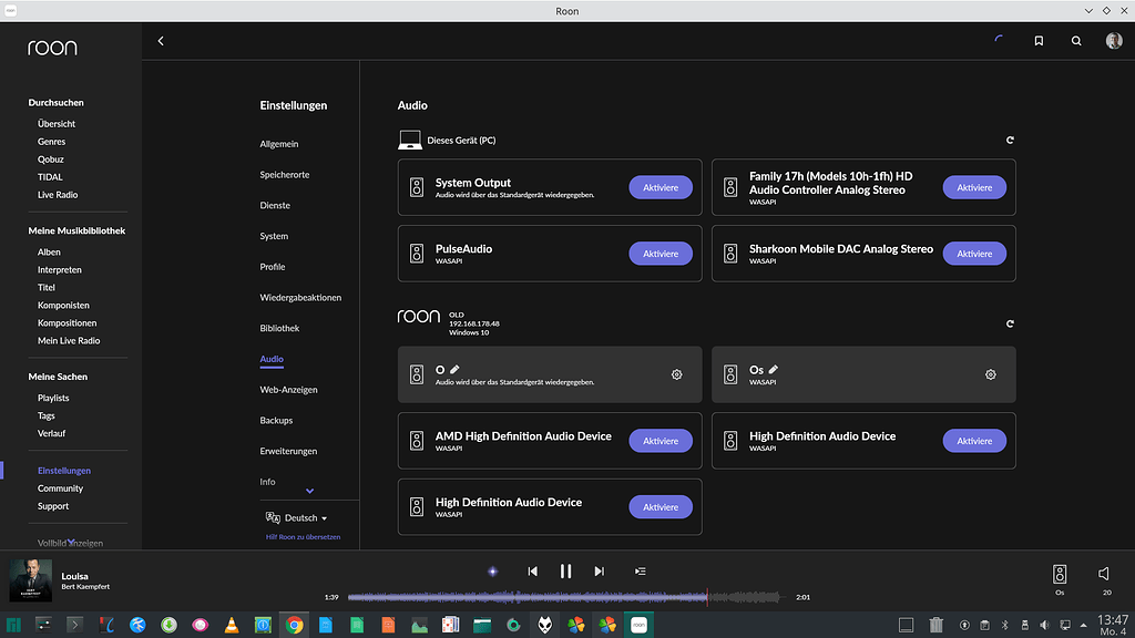 Linux ALSA audio devices are lost (Build 1.8-931) - Support - Roon Labs ...