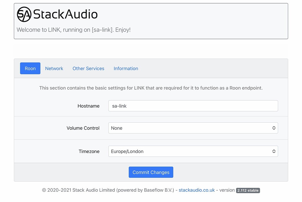 Roon not recognising Stack Audio LINK II on Network - Support - Roon ...