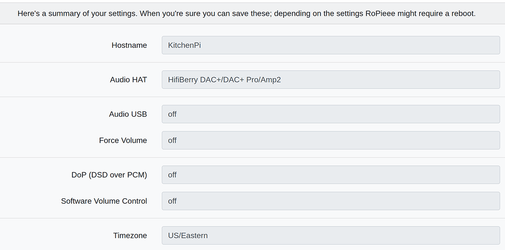 DoP not working - RoPieee - Roon Labs Community