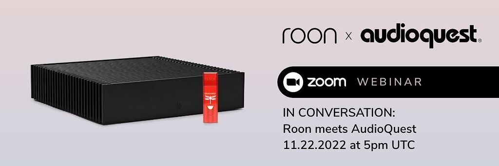 Join our conversation with AudioQuest on November 22nd! - Roon Software ...