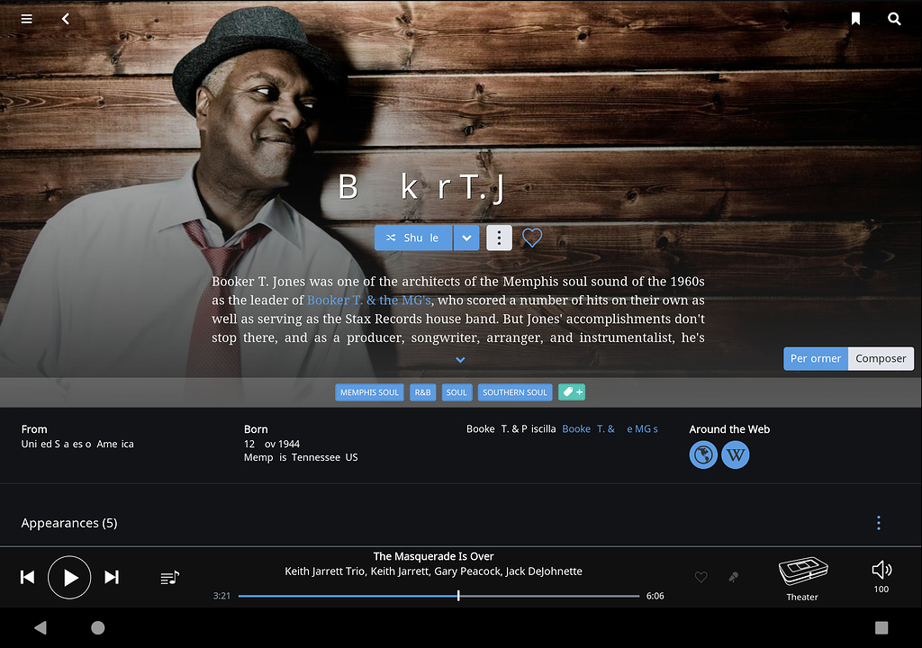 Text rendering issue - Android - Roon Labs Community