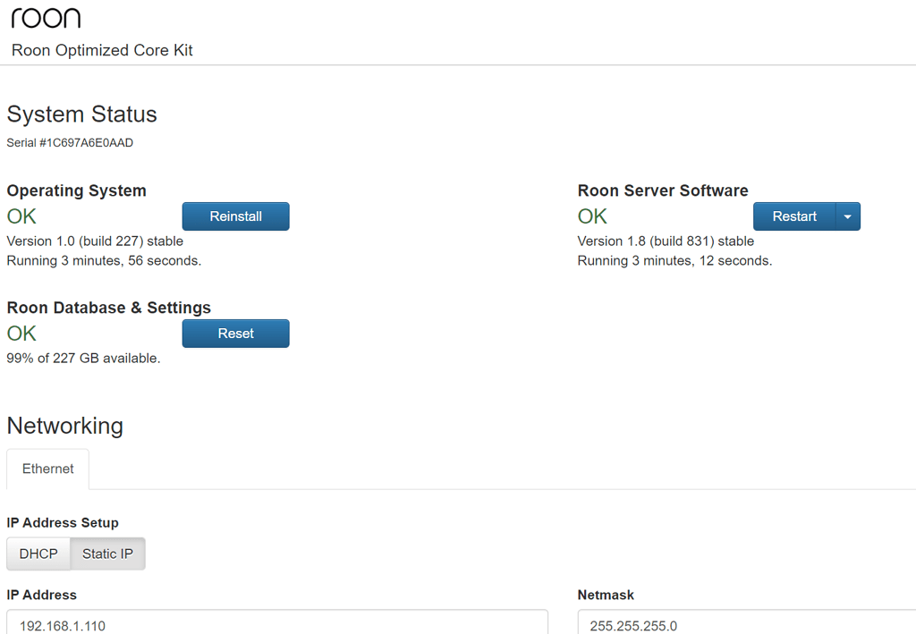 ROCK prompting for an update when I use the remote app, both Rock ...