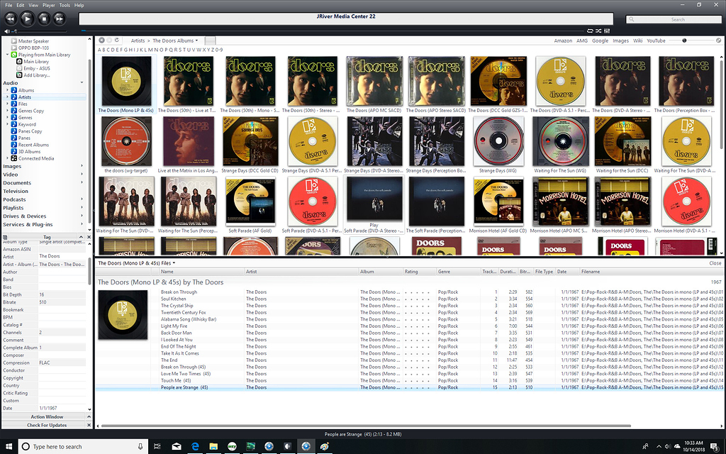 Best Practices - disc layers, bonus discs, boxes - THE DOORS example - Roon Software Discussion ...