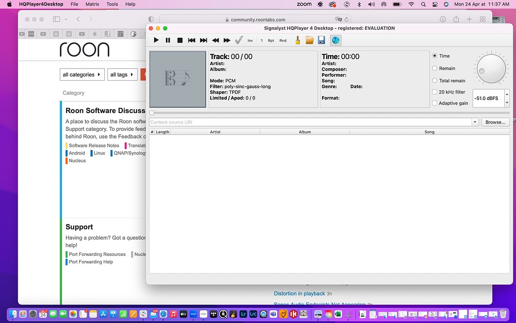 Can't make HQ Player work with Roon on Mac - HQ Player - Roon Labs ...
