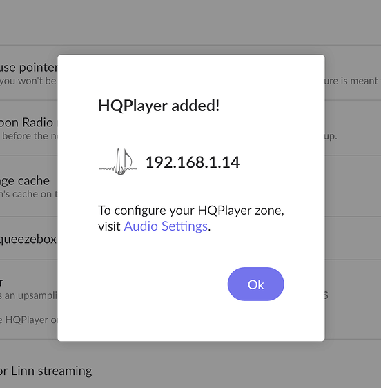 Beginner - HQPlayer setup - HQ Player - Roon Labs Community