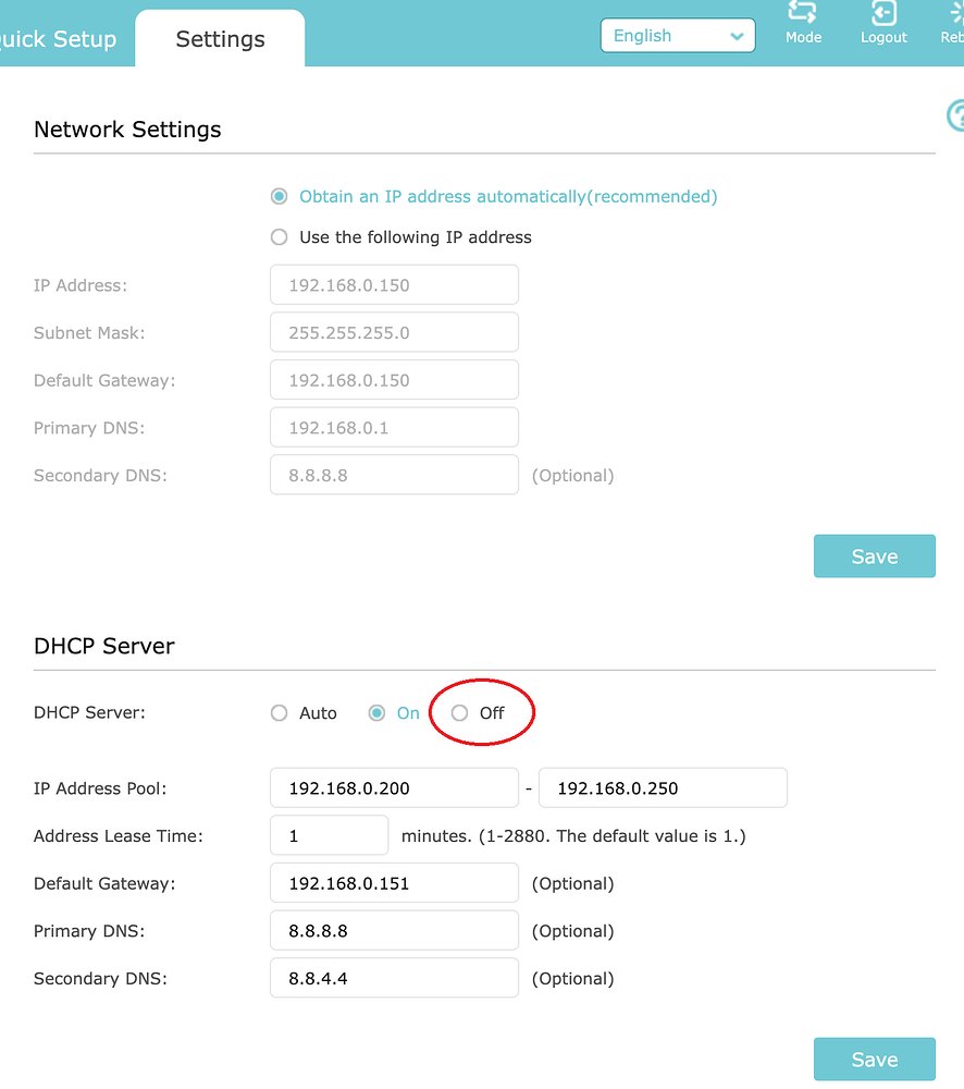DNS settings Router and access point - Networking - Roon Labs Community