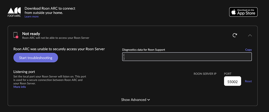 Roon ARC "Not Ready" Issue with AT&T Network (ref#E8AT8U) - Support - Roon Labs Community