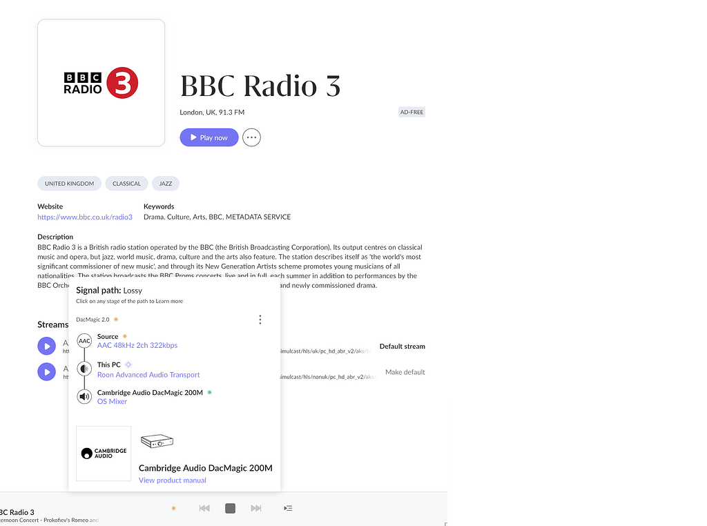 Waiting For Your Roon Server after every 2-4 minutes of output ...