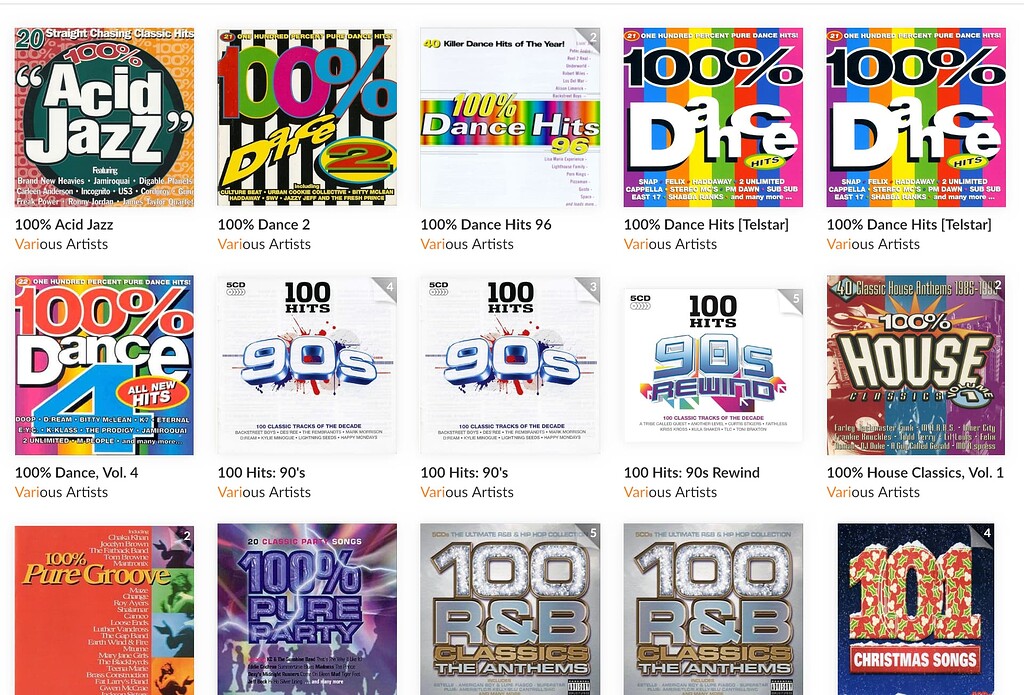 Compilation CDs splitting into multiple albums after rescanning (ref#NSBED2) - Support - Roon ...