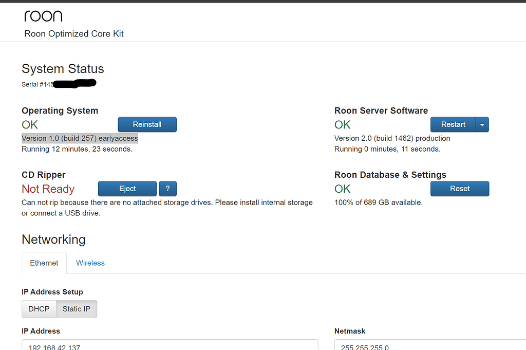 Where is the "Tailscale tab"? - ARC: Port Forwarding Help - Roon Labs Community
