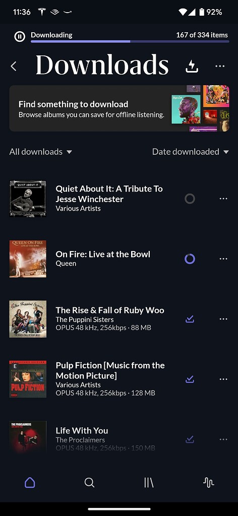 ARC Downloads xxx of yyy items - what does it mean? - ARC - Roon Labs ...
