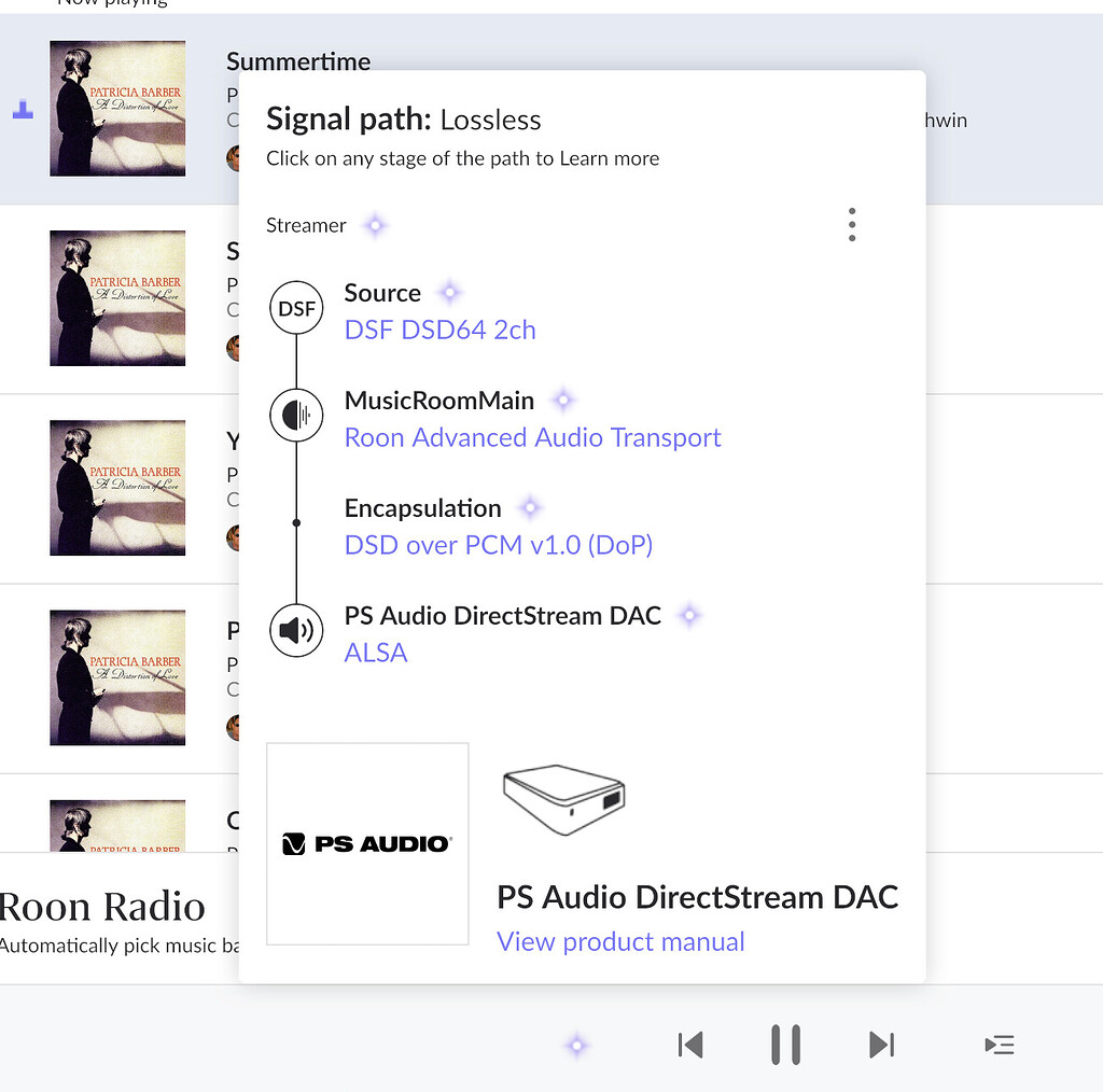 Roon stopped play DSD files - Support - Roon Labs Community