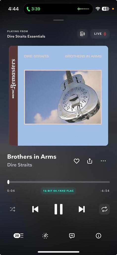 Tidal playing Lossy on Roon (not Arc) but lossless on the Tidal App - Support - Roon Labs Community