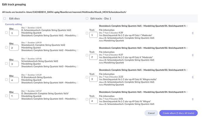 CD box with more than 100 discs - Support - Roon Labs Community