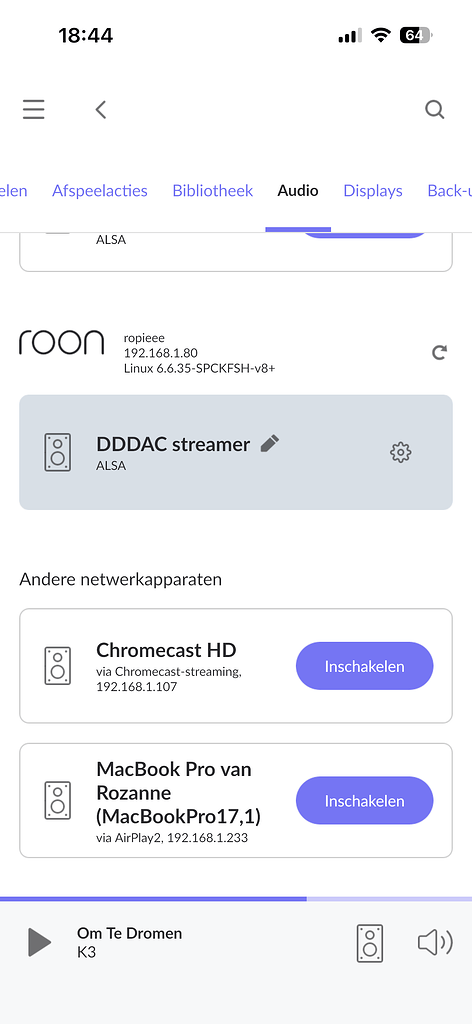 Roon-bridge Ropieee (RP) not always recognised - RoPieee - Roon Labs ...
