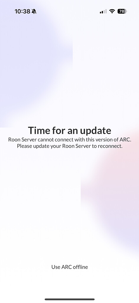 Arc unable to connect with iPhone 16 Pro - ARC - Roon Labs Community