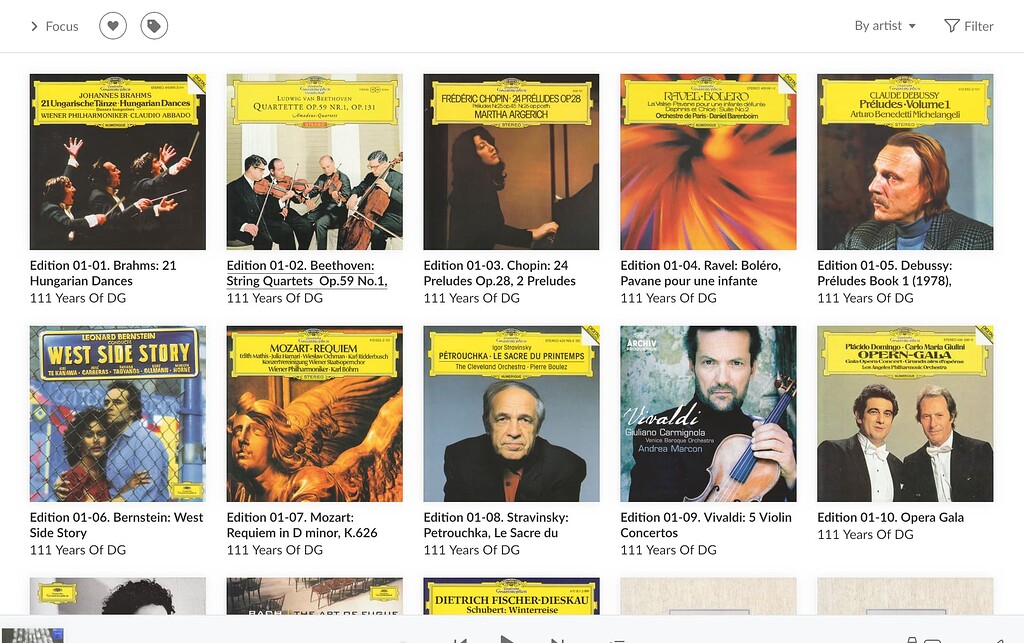 ARC & Main App sorting differences - Early Access - Roon Labs Community