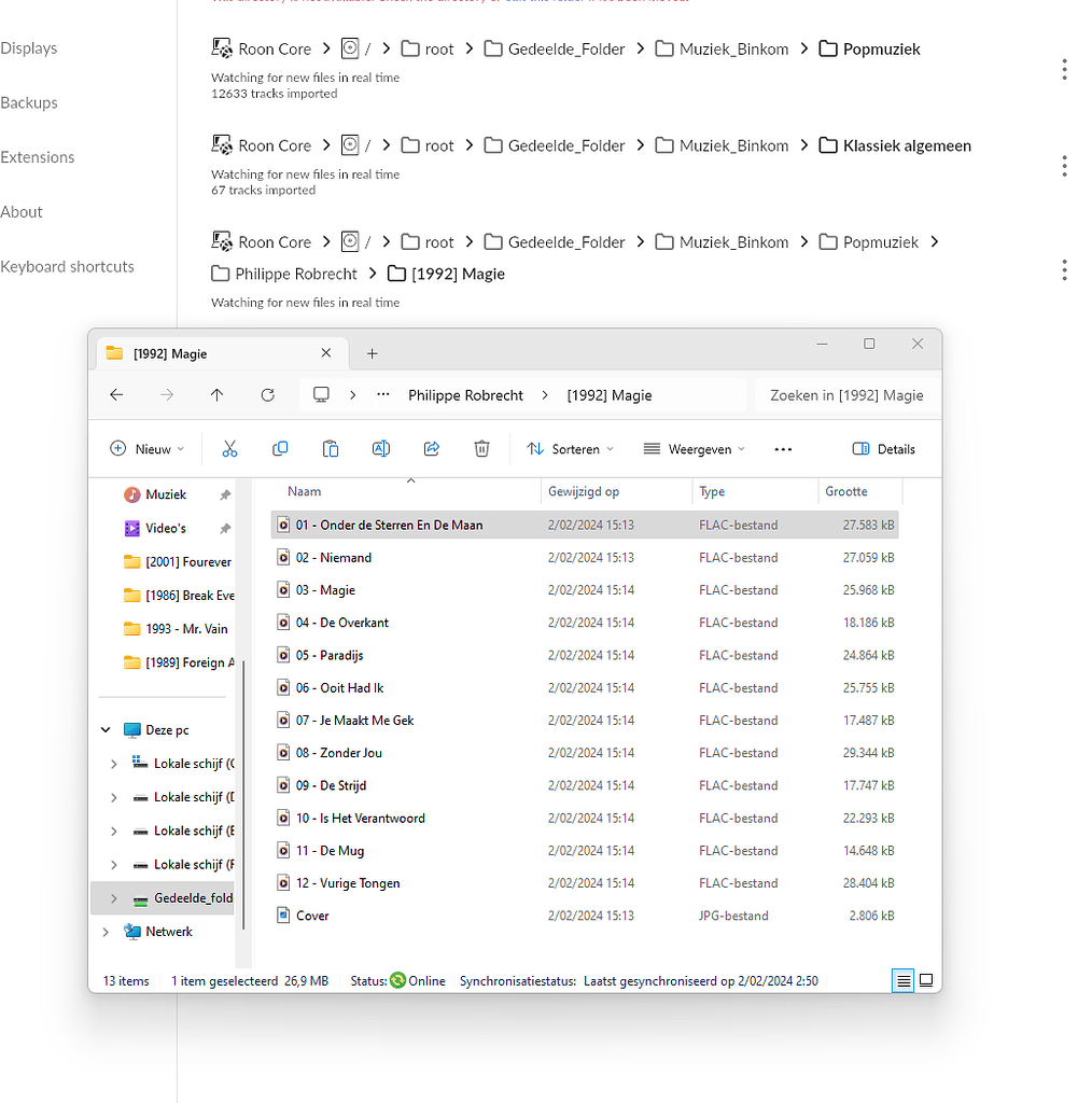 Problem importing album - Support - Roon Labs Community