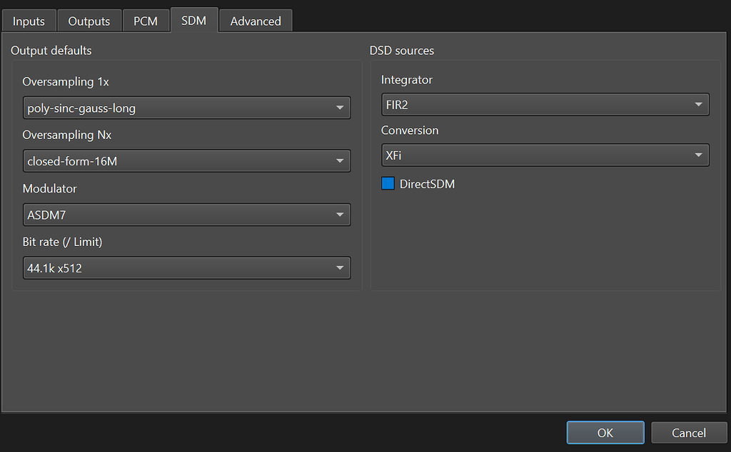 HQPlayer won't output in DSD (PCM only) - HQ Player - Roon Labs Community