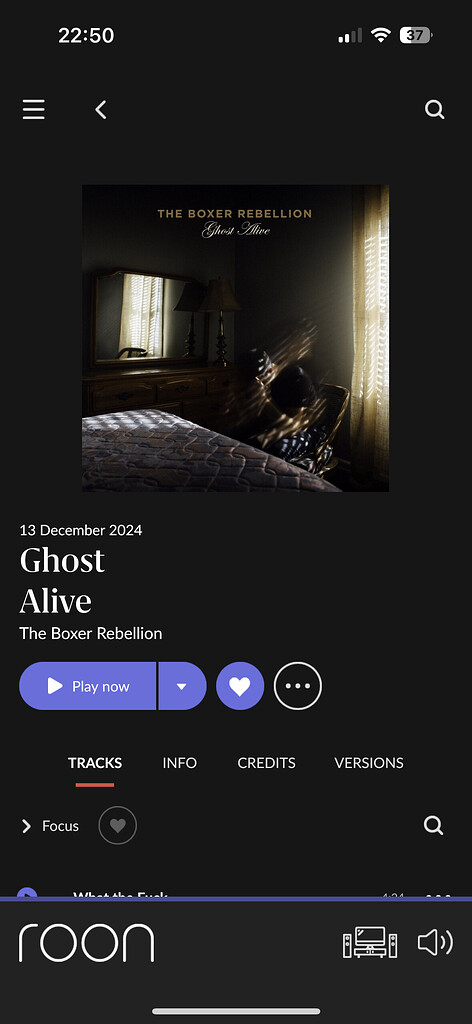 Ghost Alive - The Boxer Rebellion incorrect release date shown ...