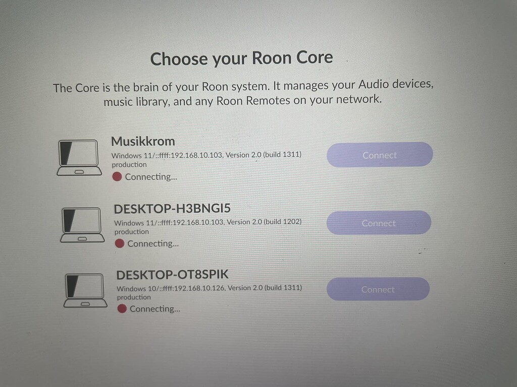 Unable to access roon from my ipad - Support - Roon Labs Community