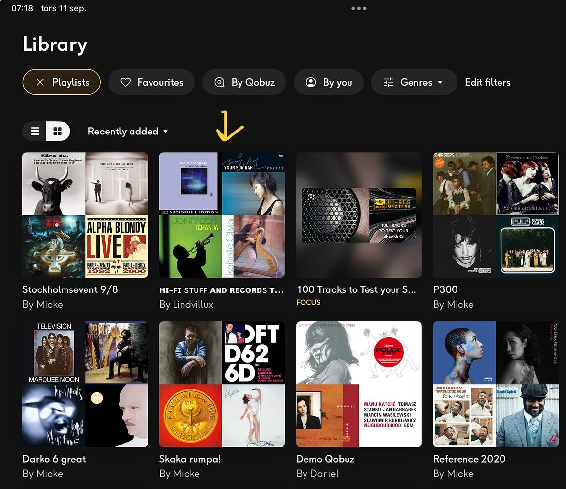 Qobuz Playlists, different font/typeface? - Roon Software Discussion - Roon Labs Community