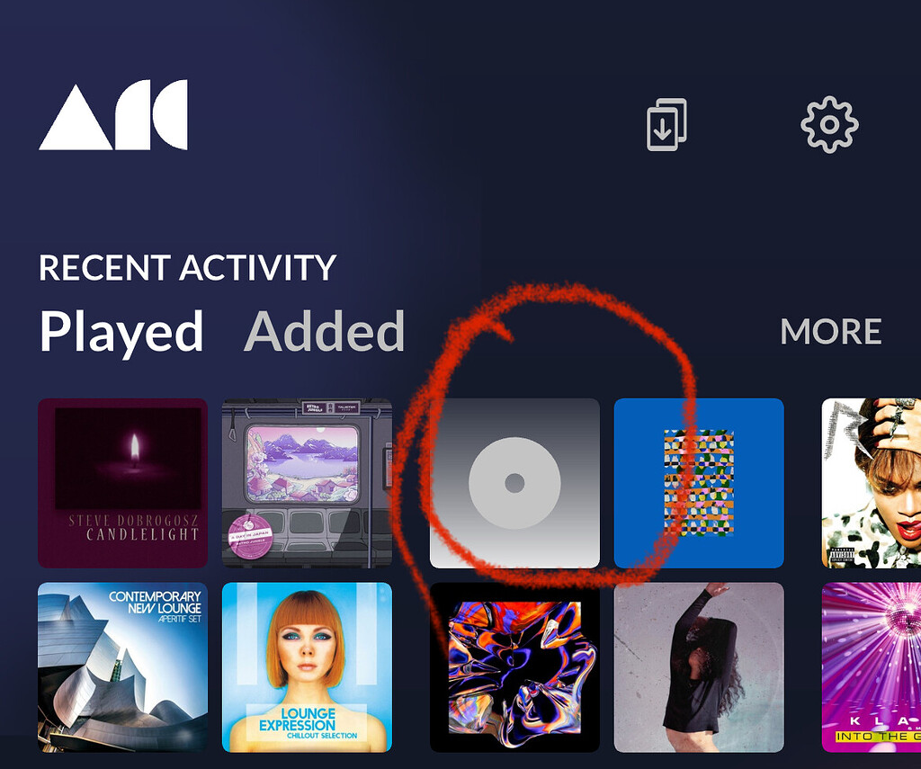 ARC album cover not showing for playlist - Support - Roon Labs Community