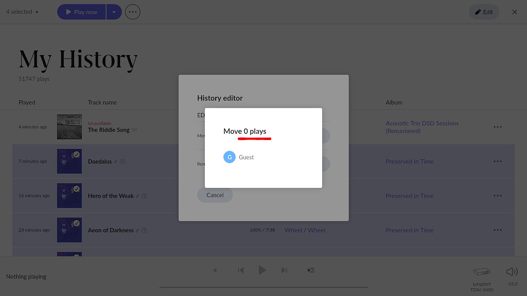 Roon UI bugs - Feedback - Roon Labs Community