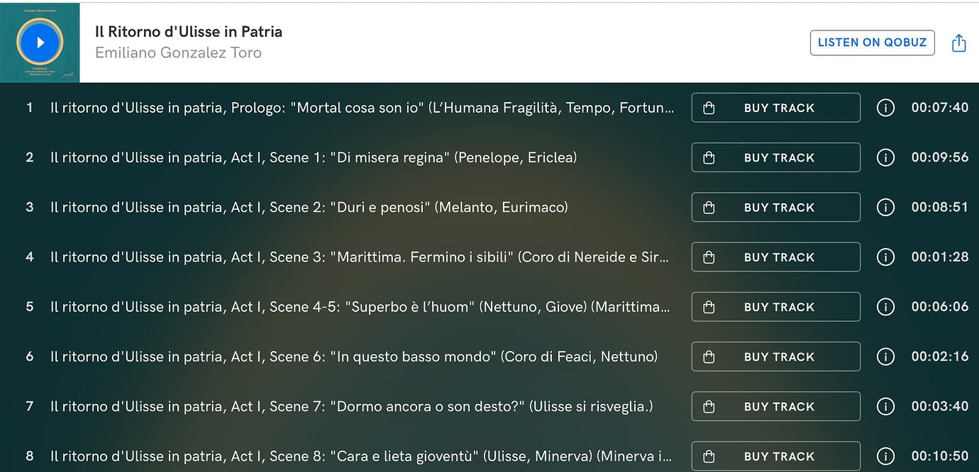 Differences between what is shown in Roon and what is shown on Qobuz - Metadata - Roon Labs ...