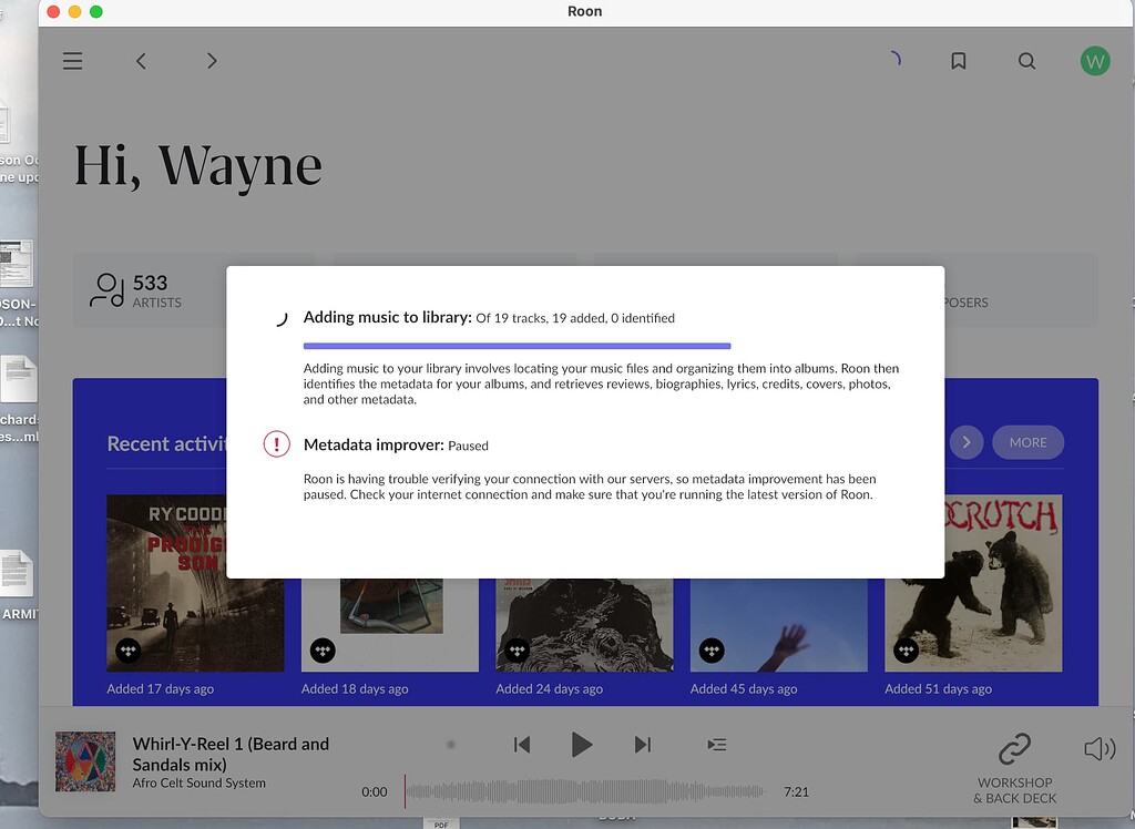 Metadata Improver: Paused Requires RoonServer Restart [Ticket In] - Nucleus Support - Roon Labs ...
