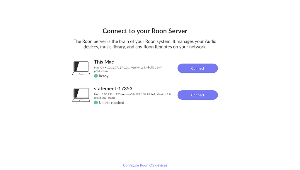 Roon server saying 'update required' - Roon Software Discussion - Roon Labs Community