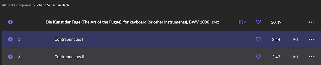Composition recordings - Roon Software Discussion - Roon Labs Community