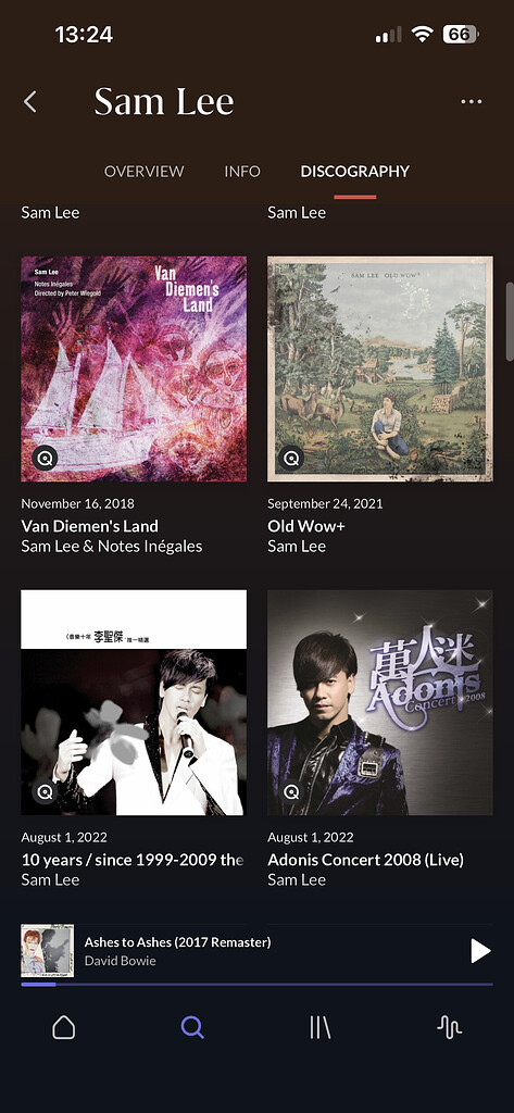 This is not the correct Sam Lee - Metadata - Roon Labs Community