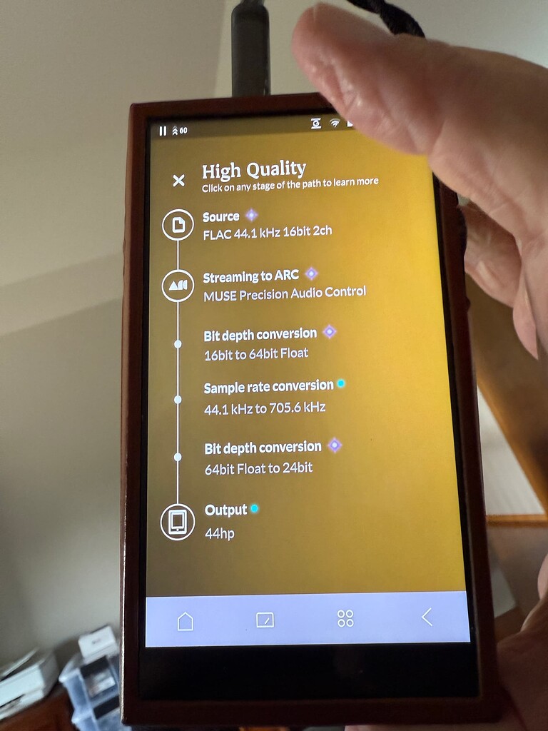 ARC on DAP now upsampling to max - Roon Software Discussion - Roon Labs Community