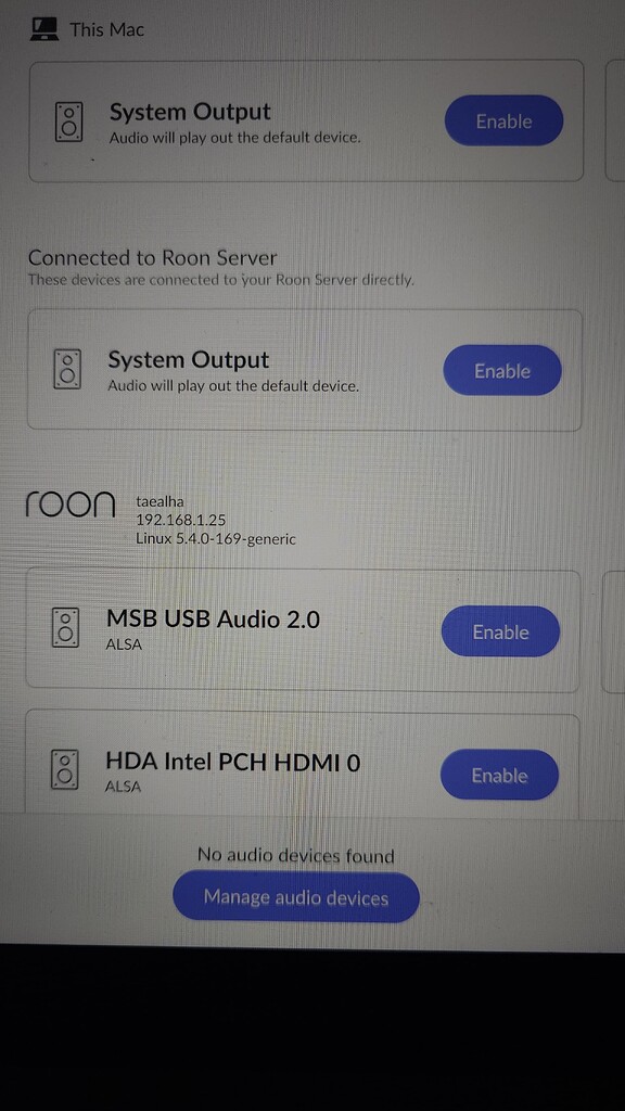 Roon cant find MSB analog Dac - Support - Roon Labs Community